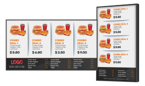 QSR Digital Menu Boards