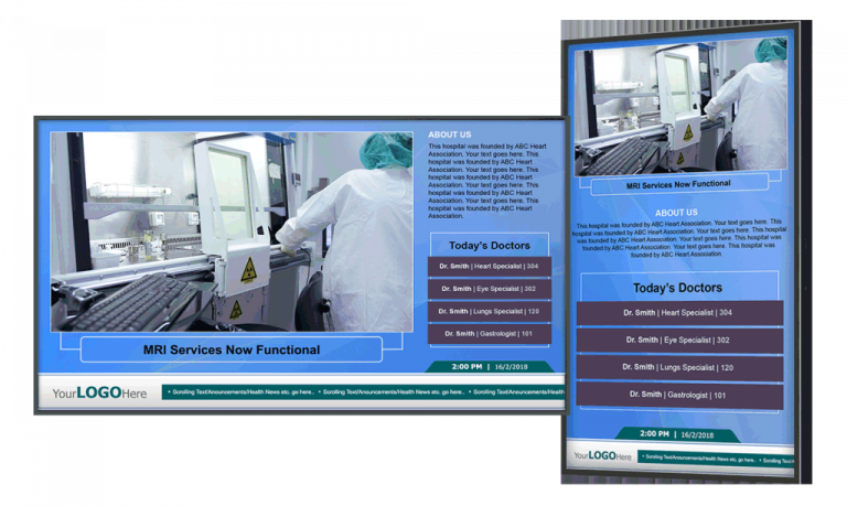 Waiting Room Digital Signage