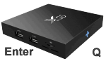 X96 TV box issue - how to fix it when Enter key interprets as "q"?