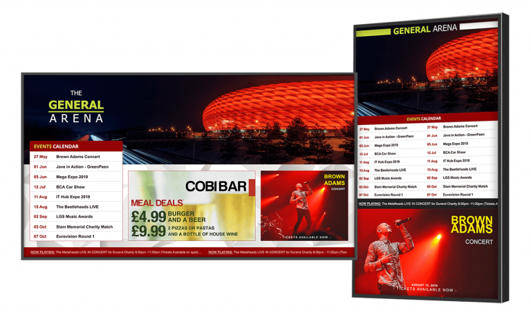 Sports Digital Signage