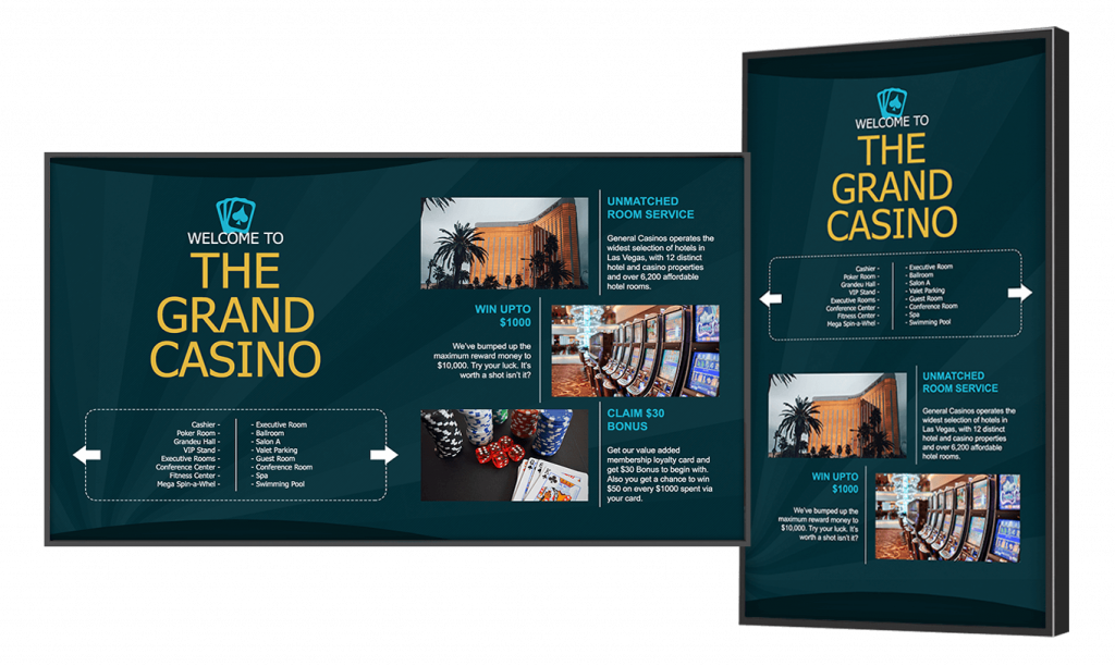 Casino Digital Signage