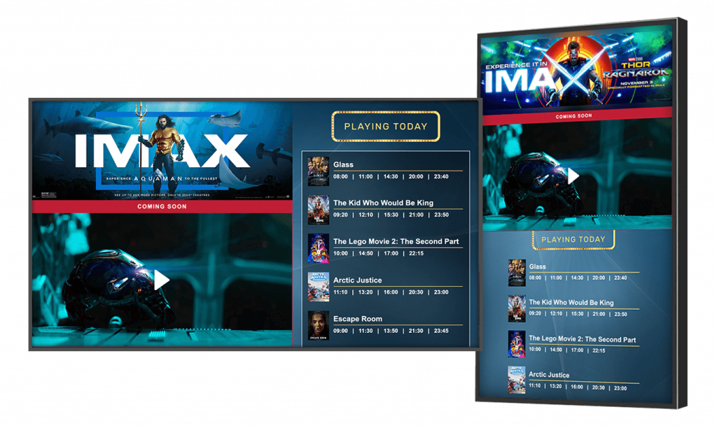 Cinema Digital Signage