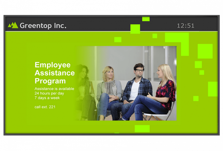 Digital Signage Templates for Corporate Communications