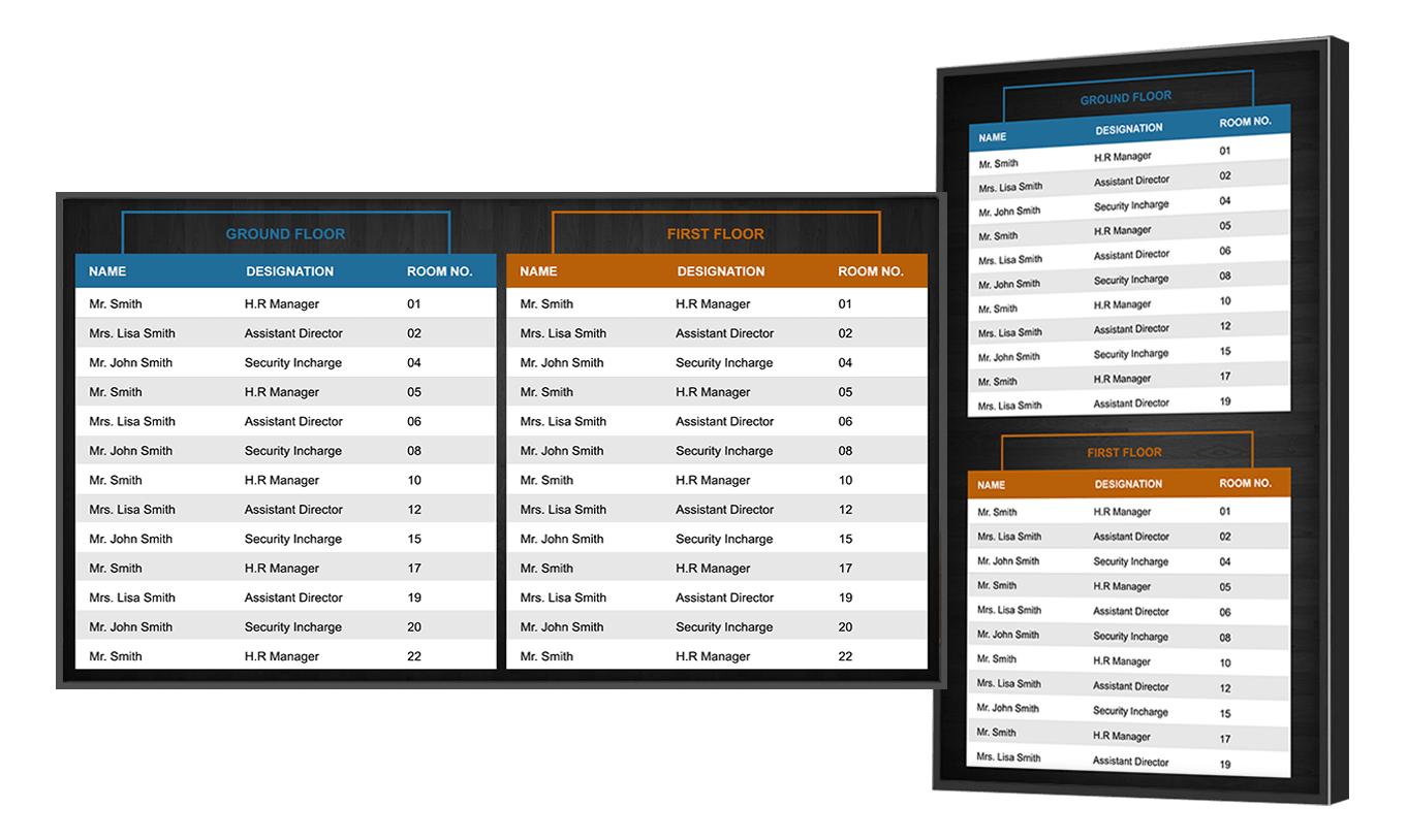 Digital Signage Templates for Corporate Communications