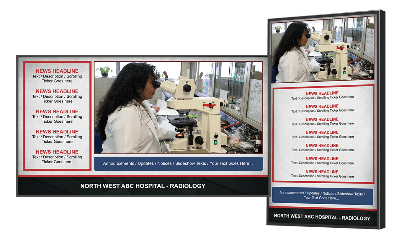 Templates for Hospital Signage