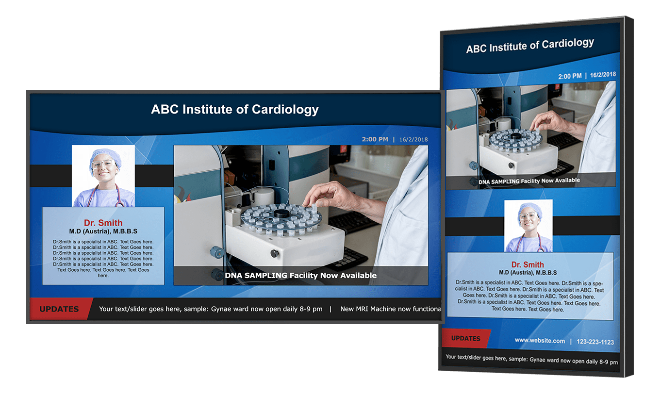 Templates for Hospital Signage