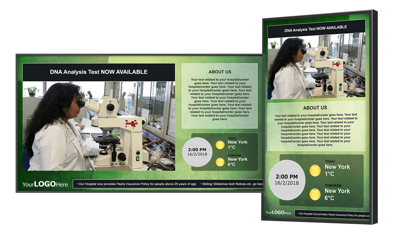 Templates for Hospital Signage