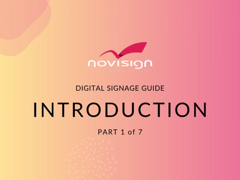 A Total Break Down of Digital Signage: Introduction