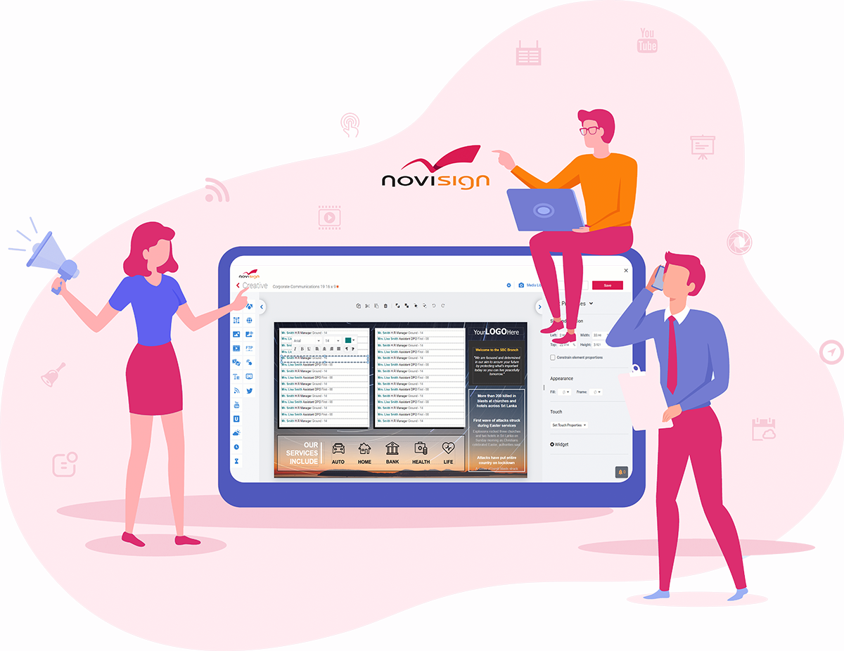 Digital Signage integration with Canva
