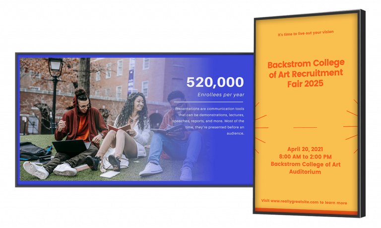 Digital Signage for Universities and Colleges