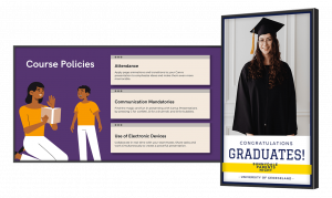 Digital Signage for Universities and Colleges