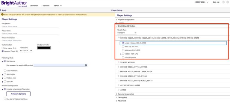 How to Set Up a BrightSign Player