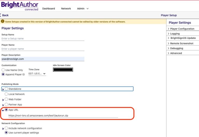 How to Set Up a BrightSign Player