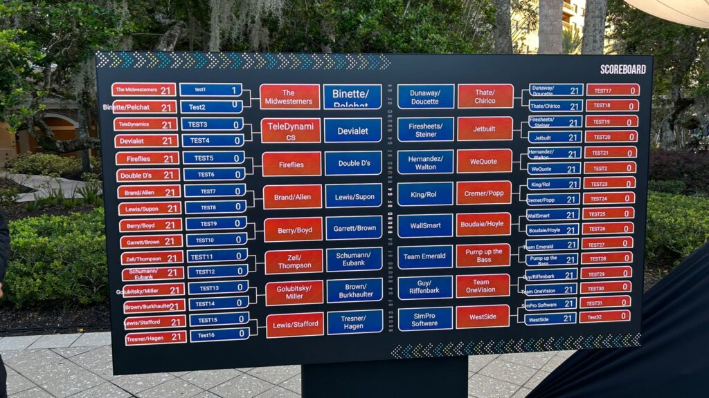 Project Use Case: Cornhole Tournament Scoreboard for Total Tech Summit